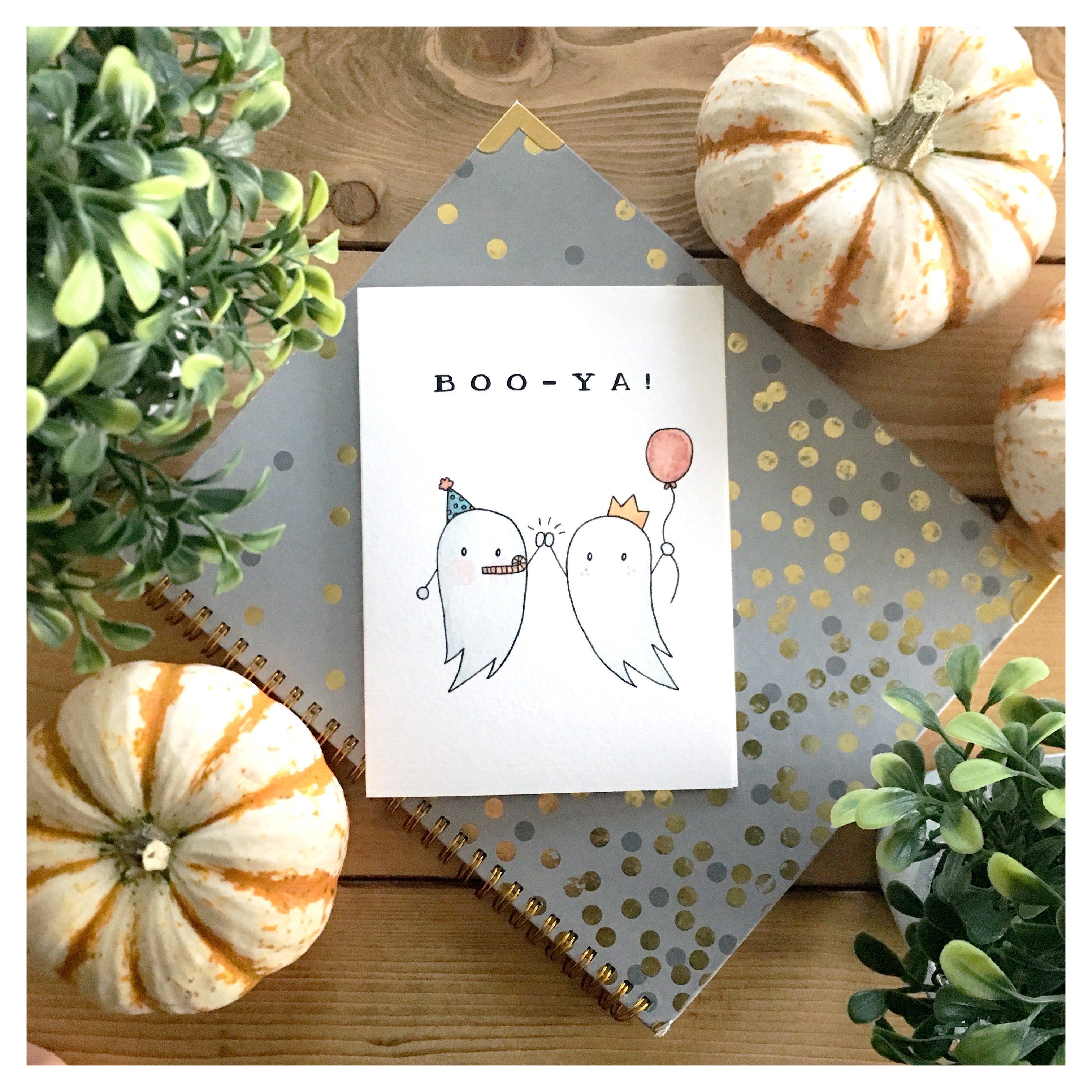 BOO-YA CARD – Wildflower and Twigs